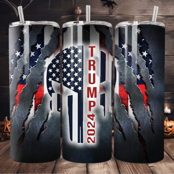 Kitchen | Handcrafted Trump 224 Sublimated 20oz Skinny Tumbler | Poshmark